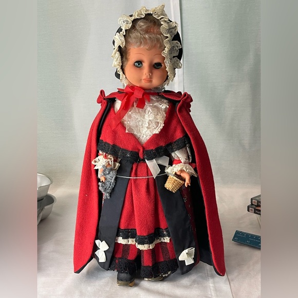 Other | Vintage Red Riding Hood Home Made Fashions Rare Look Detailed ...